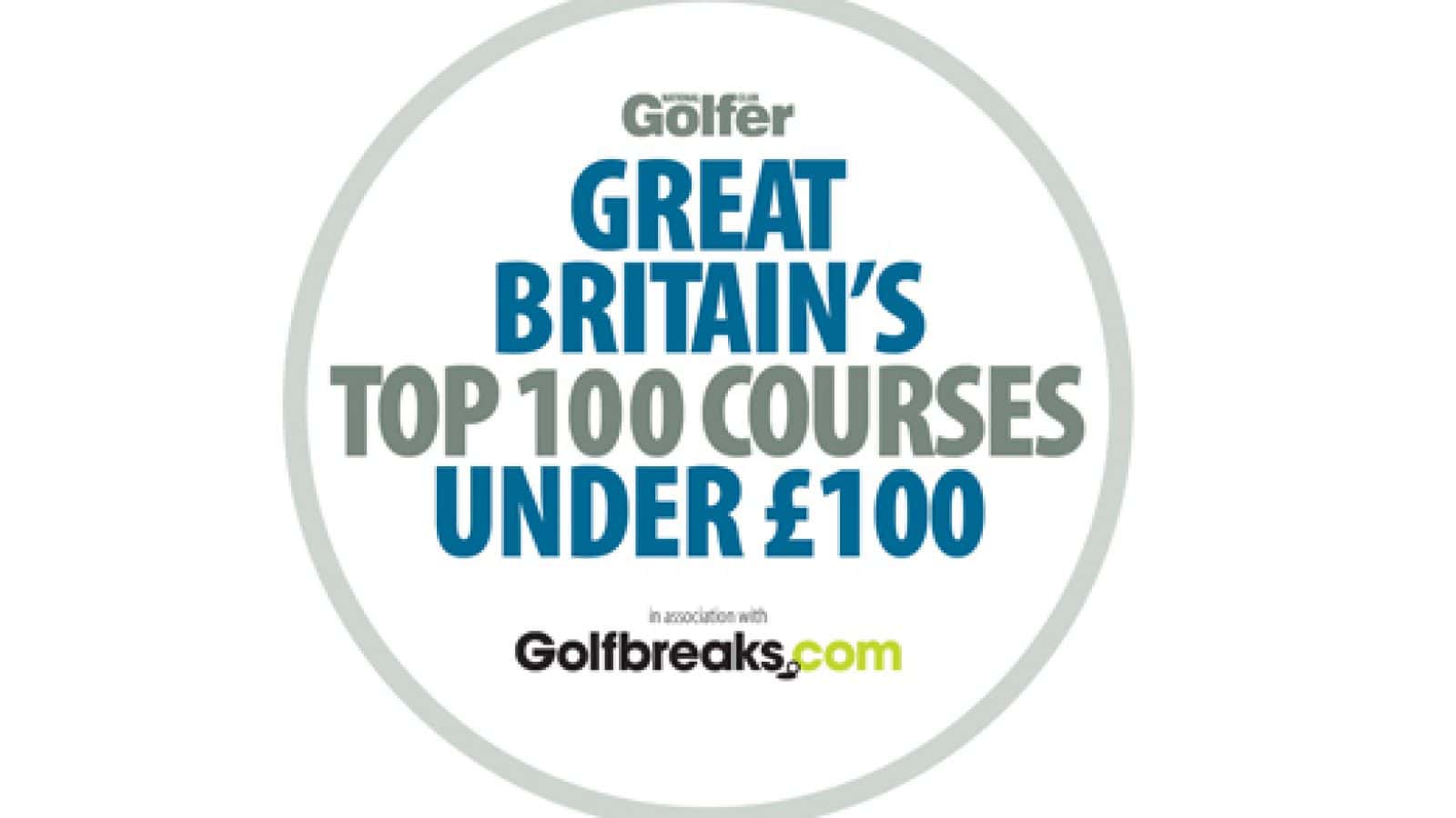 Golf course ranking: GB's Top 100 Courses Under £100 - National Club ...