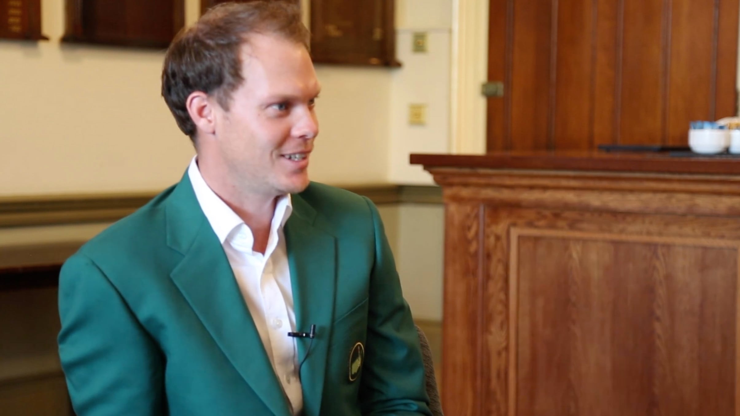 Danny Willett talks about his Masters win at Rotherham