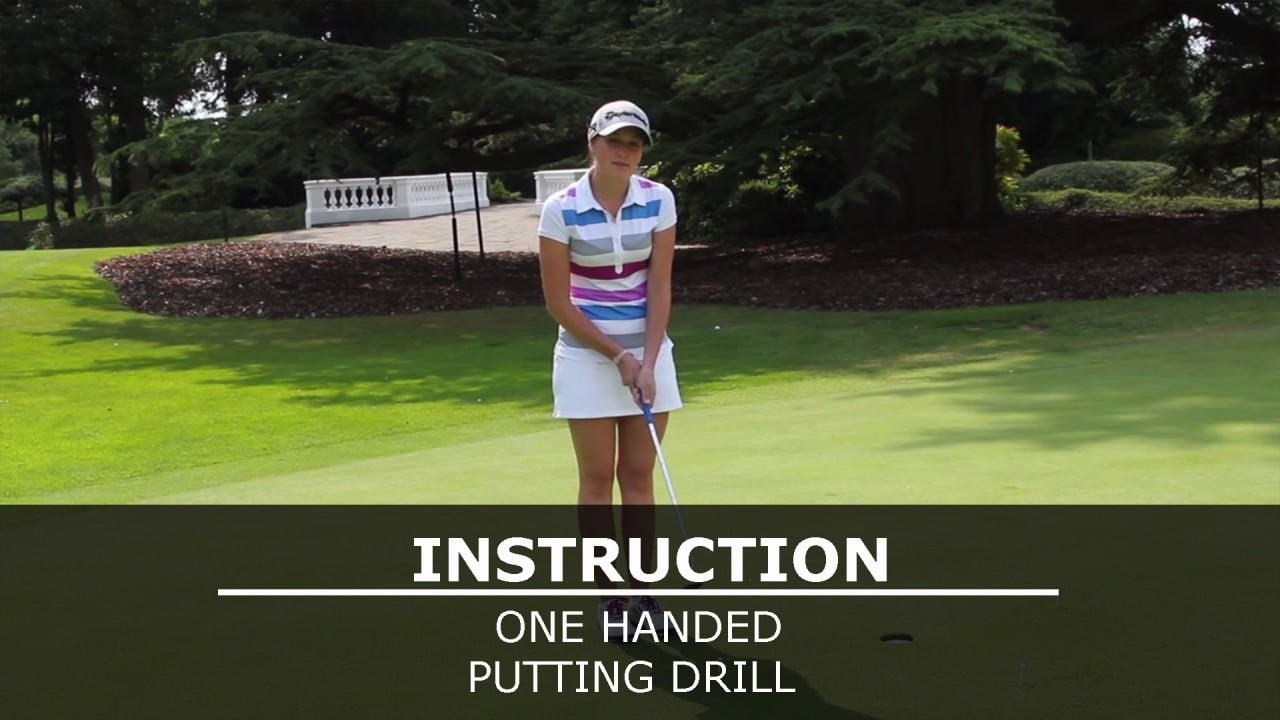 Instruction: One handed putting drill - National Club Golfer