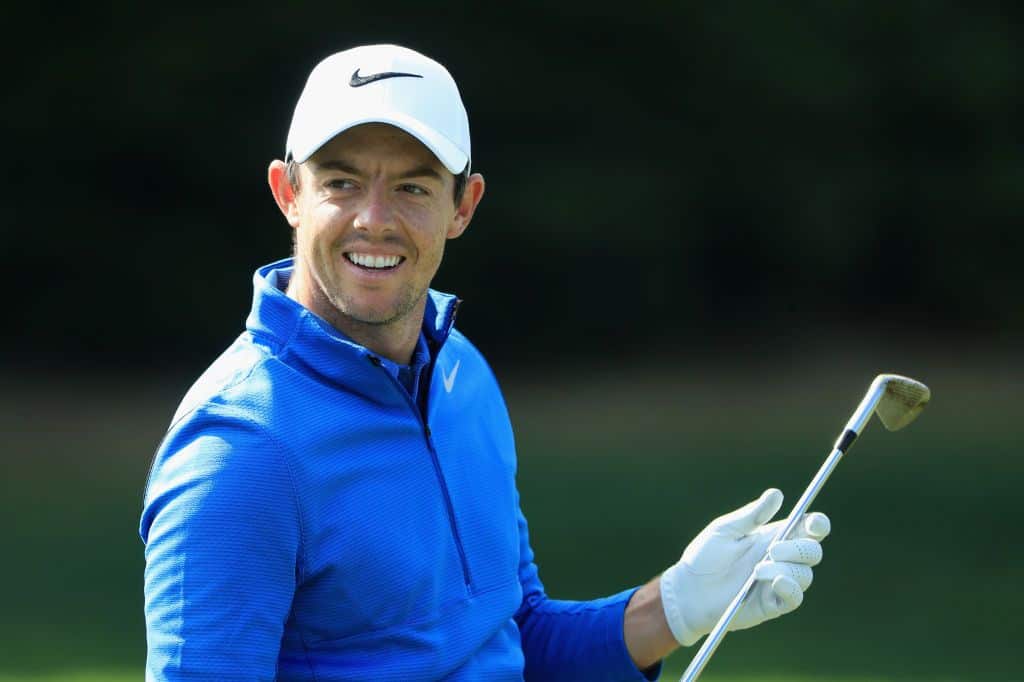Rory McIlroy shows off some seriously impressive football skills ...