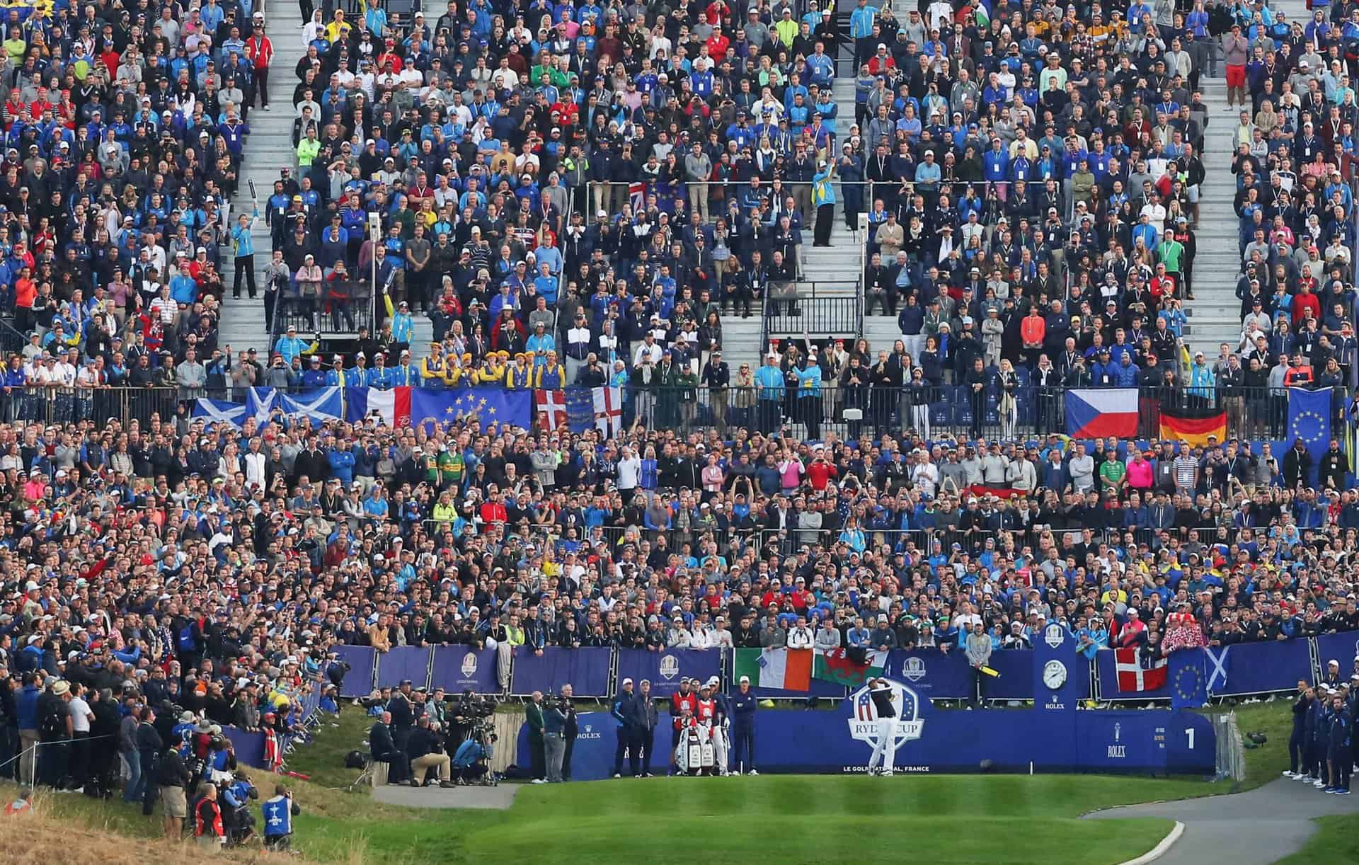 What's your 1st tee strategy at the Ryder Cup – would you hit an iron?