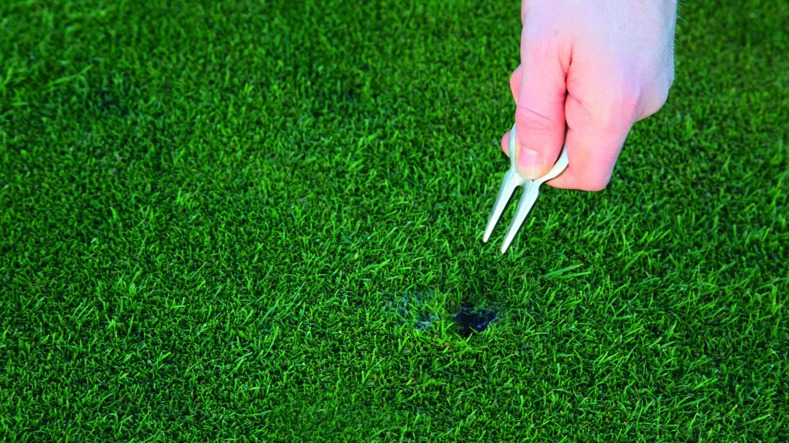 The simple but genius idea to get golfers repairing pitch marks ...