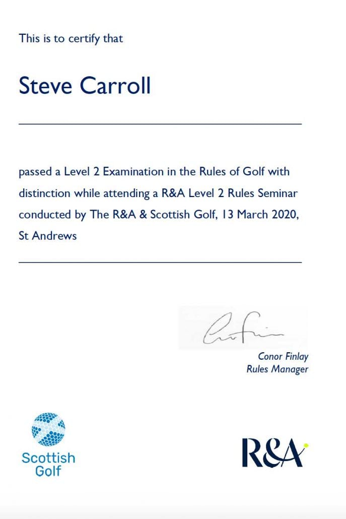 Rules of Golf dunce to distinction - National Club Golfer | National ...