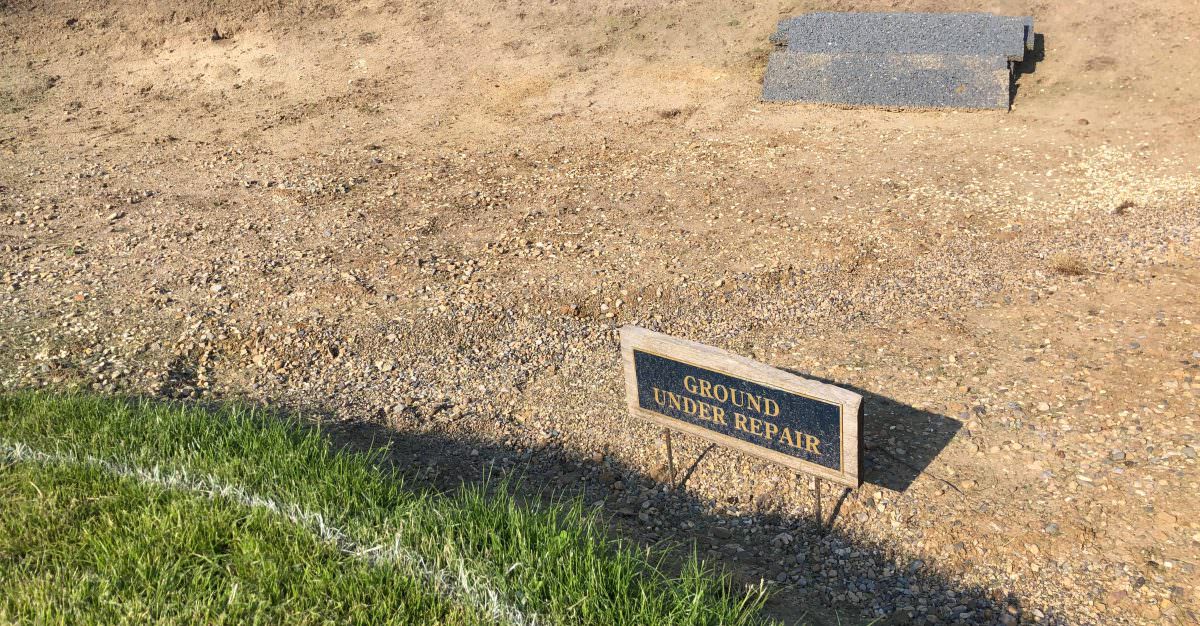 Ground under repair rule: Where do I drop if a bunker is GUR ...