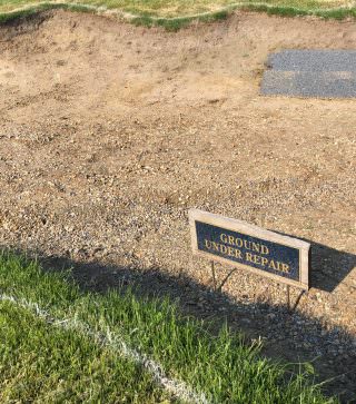 Ground under repair rule: Where do I drop if a bunker is GUR ...