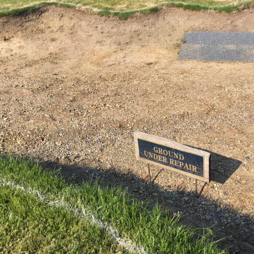 Ground under repair rule: Where do I drop if a bunker is GUR ...