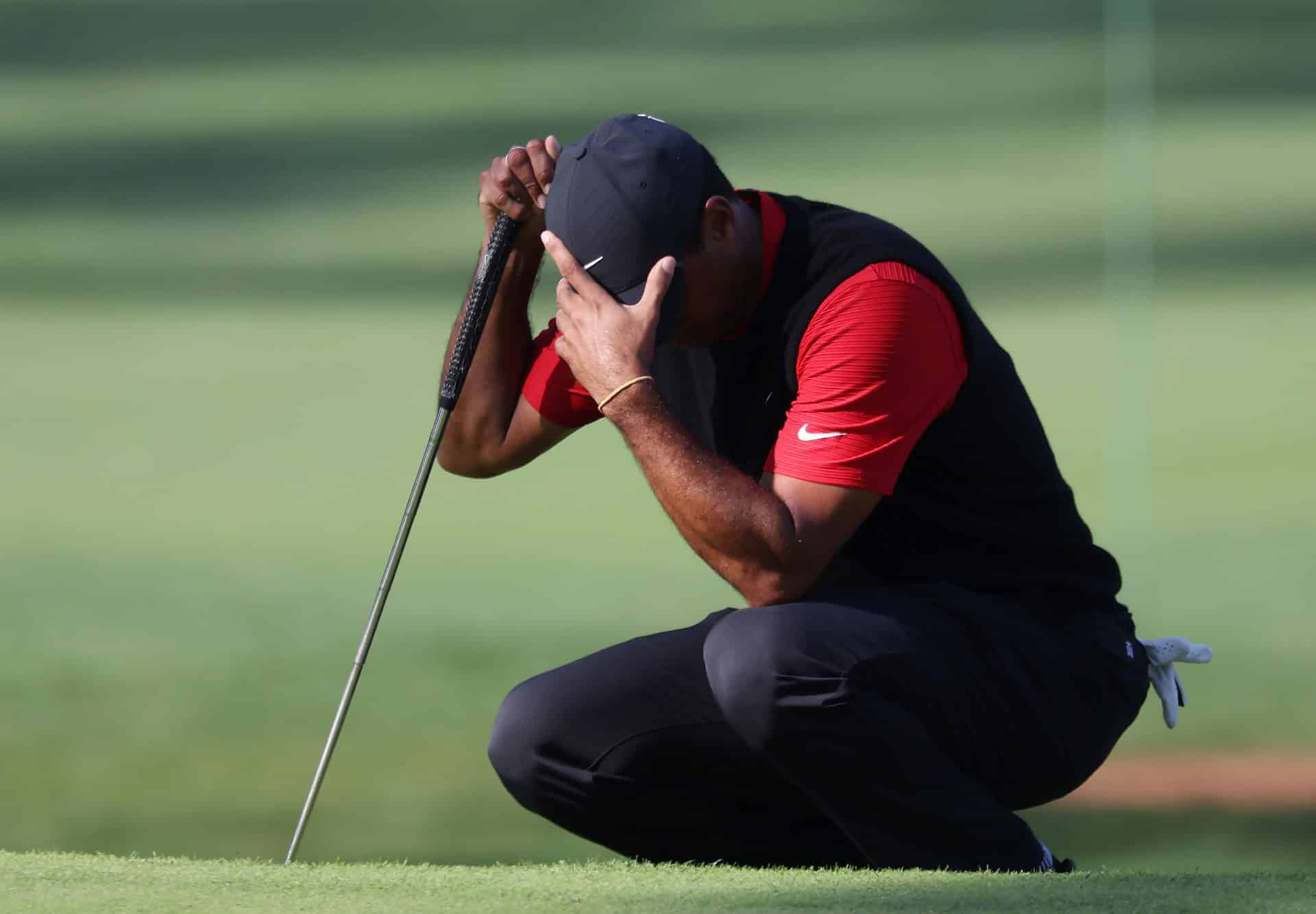 Tiger Woods did something he's never done before at the Masters ...