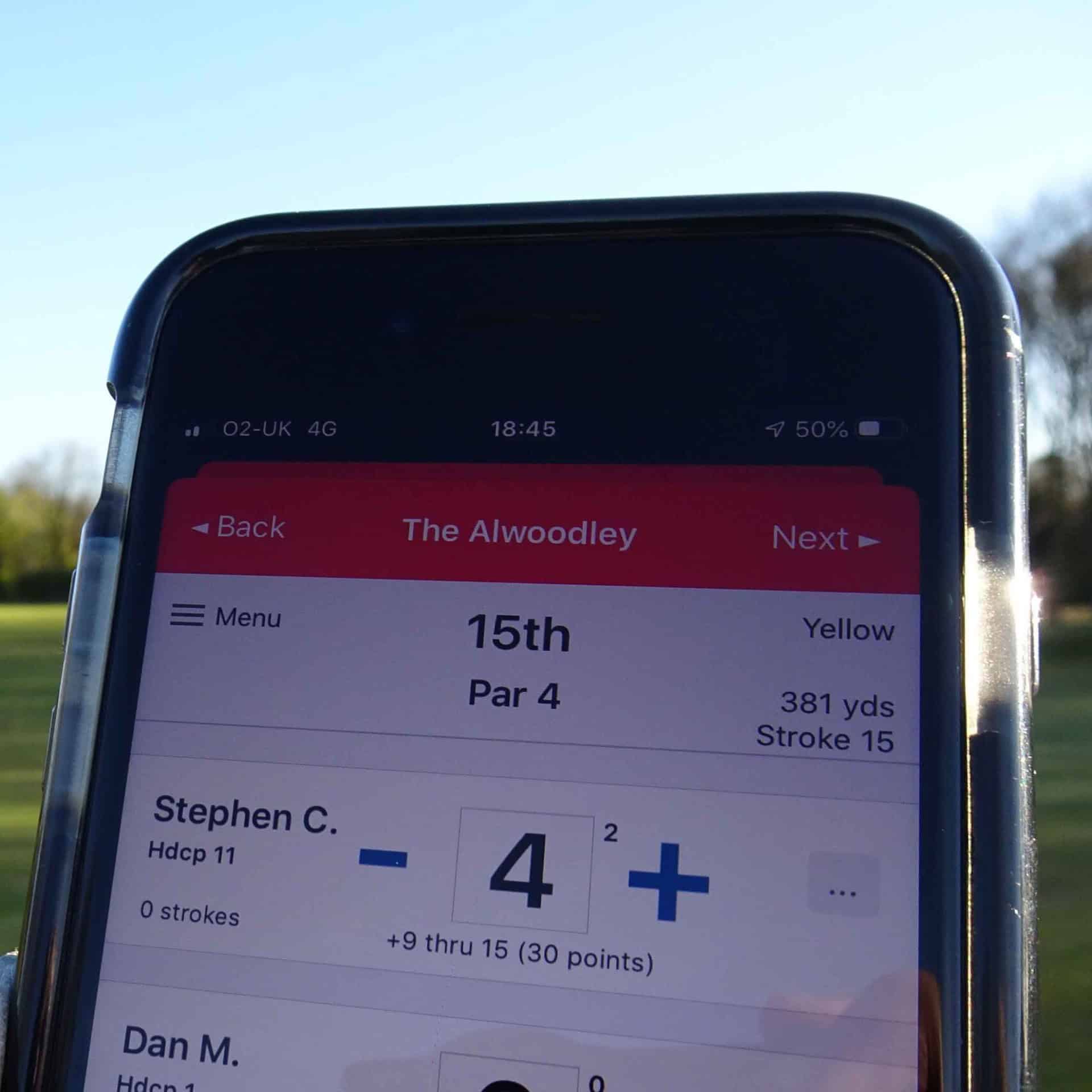 England Golf app: Is it easy to enter a WHS score? - National Club ...