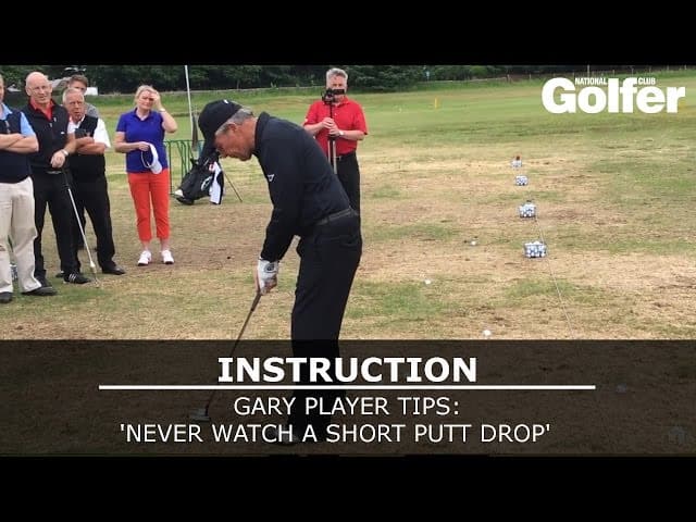 Gary Player Tips: 'Never watch a short putt drop' - National Club Golfer