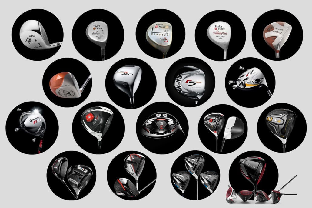 TaylorMade drivers by year: 40 years of game-changing technology ...