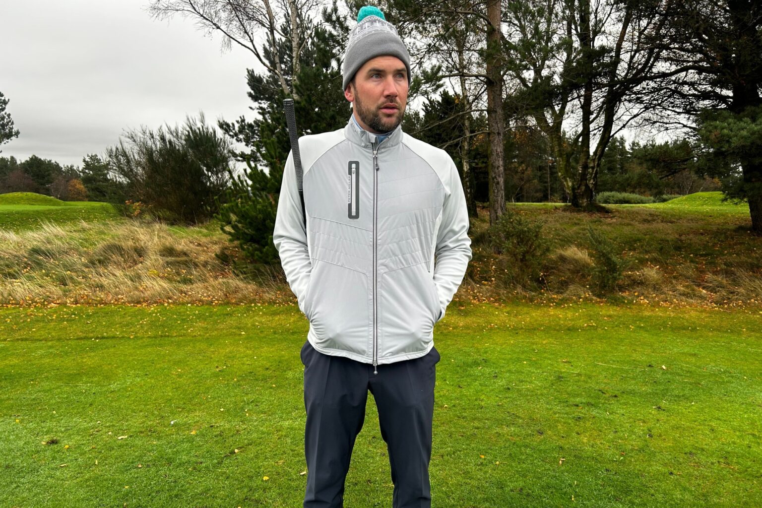 Peter Millar Shield Half-Zip Waterproof Shell review - National Club ...