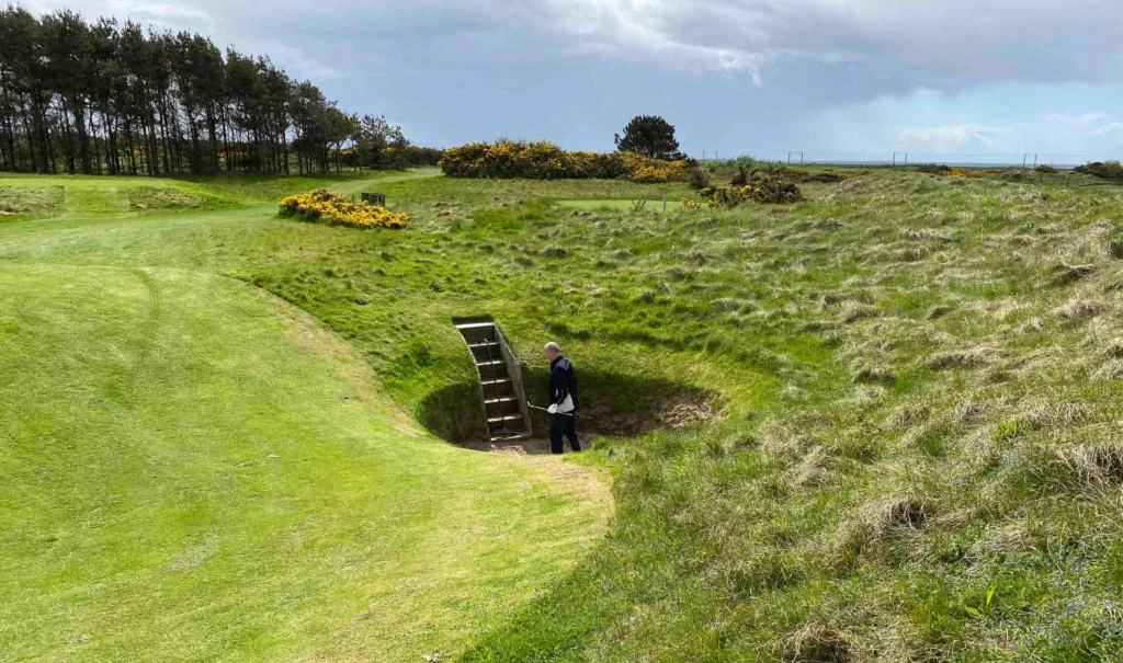 The Cauldron bunker at Dundonald Links: Is this golf's nastiest trap?