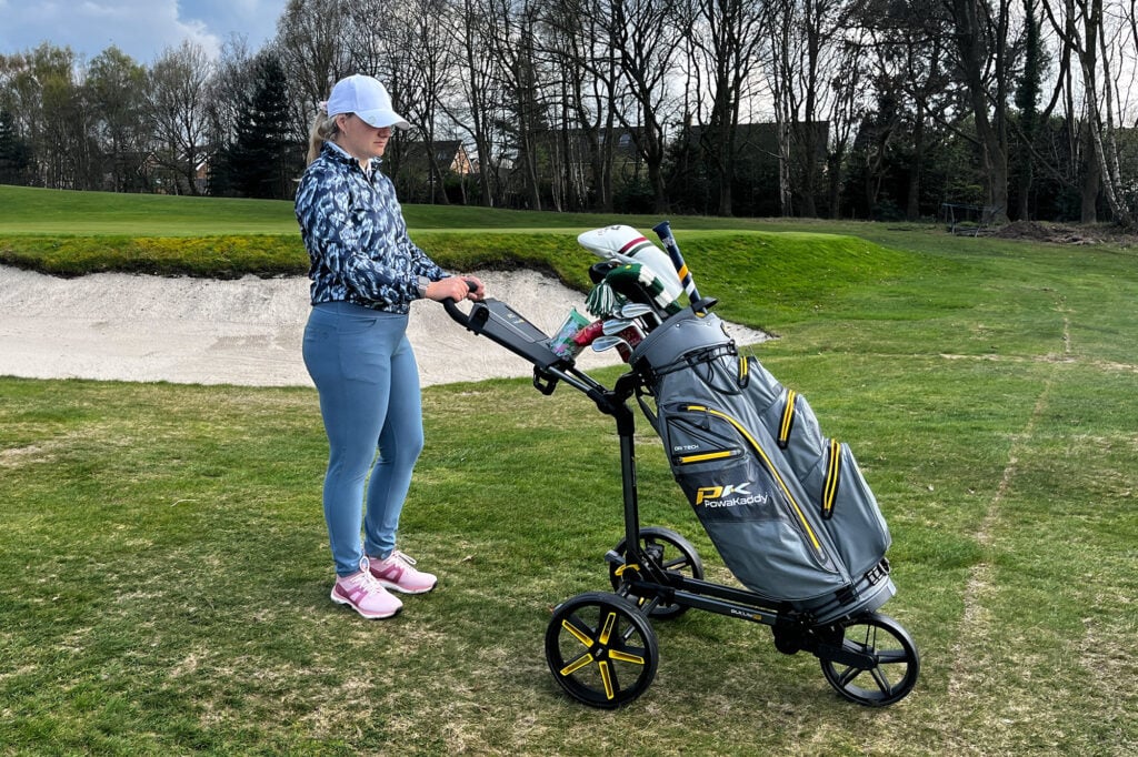 Powakaddy DLX-Lite FF Push Golf Trolley review | National Club Golfer