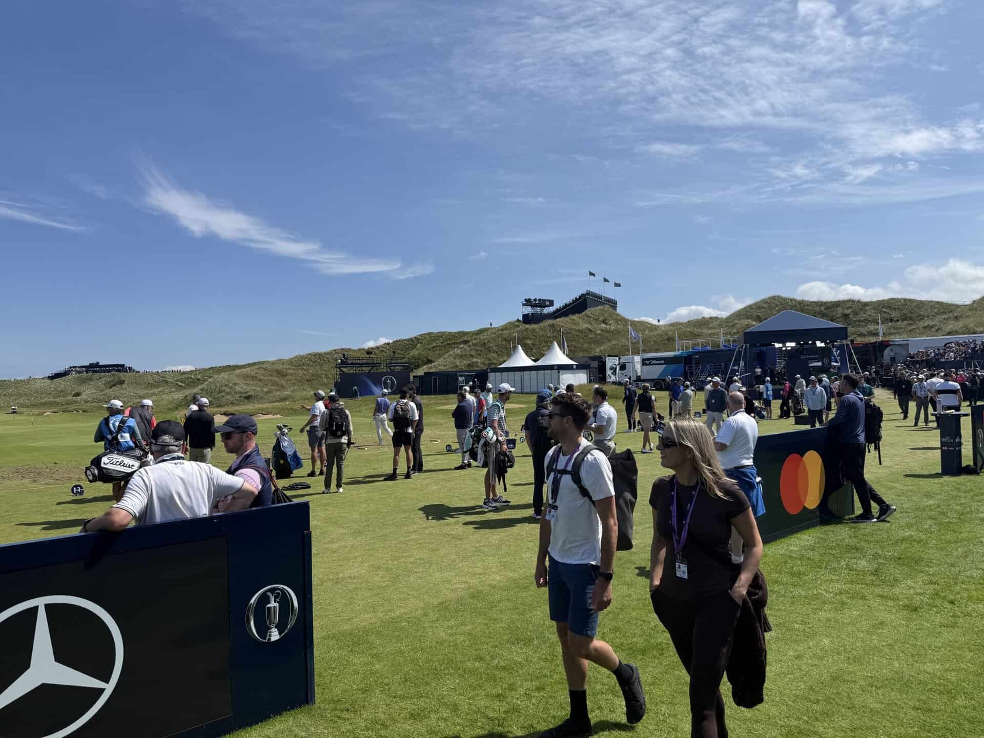 Where is the driving range at The Open? | National Club Golfer
