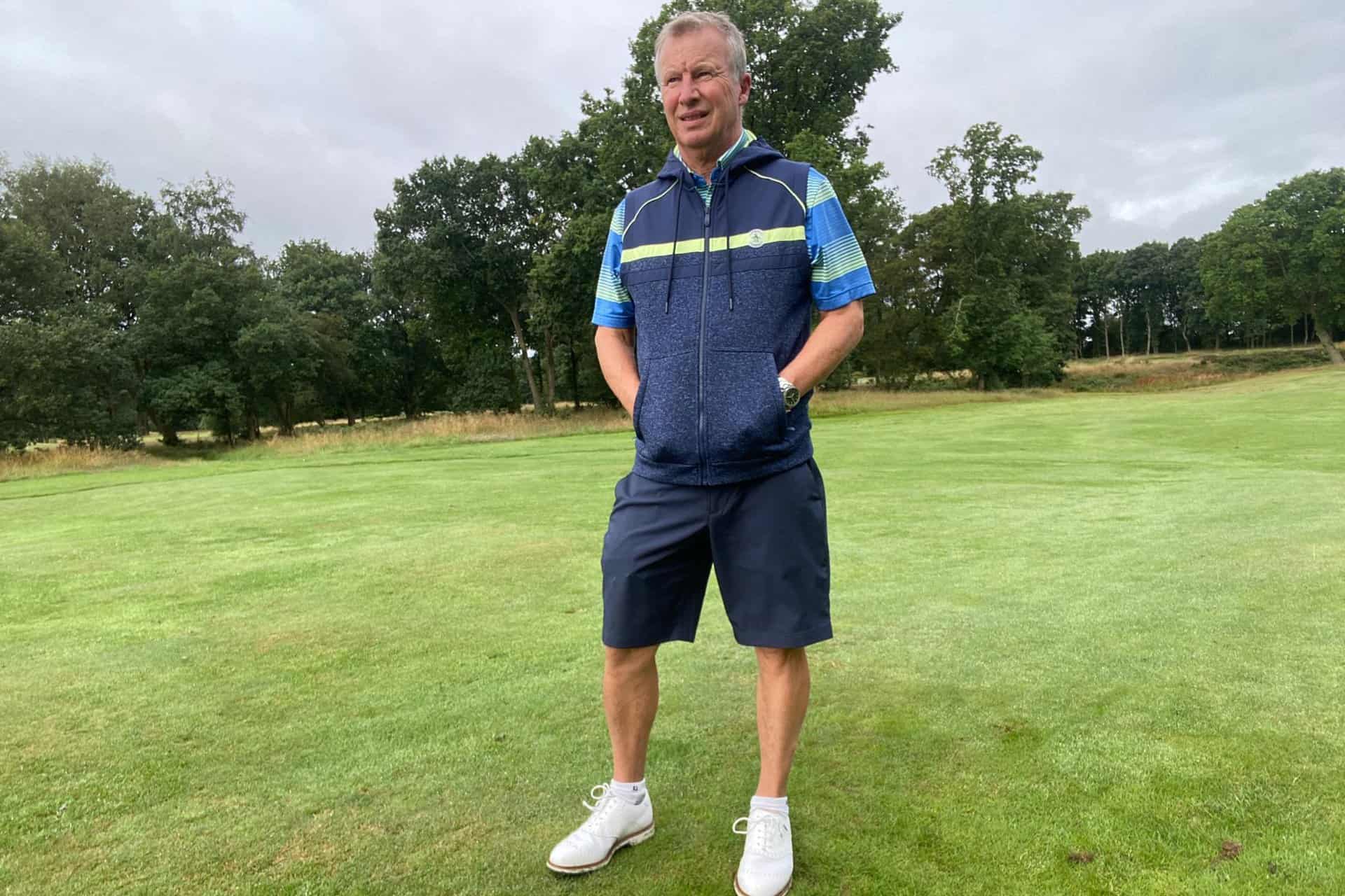 Original Penguin Mixed Media Fleece Golf Hoodie Vest Review | National ...