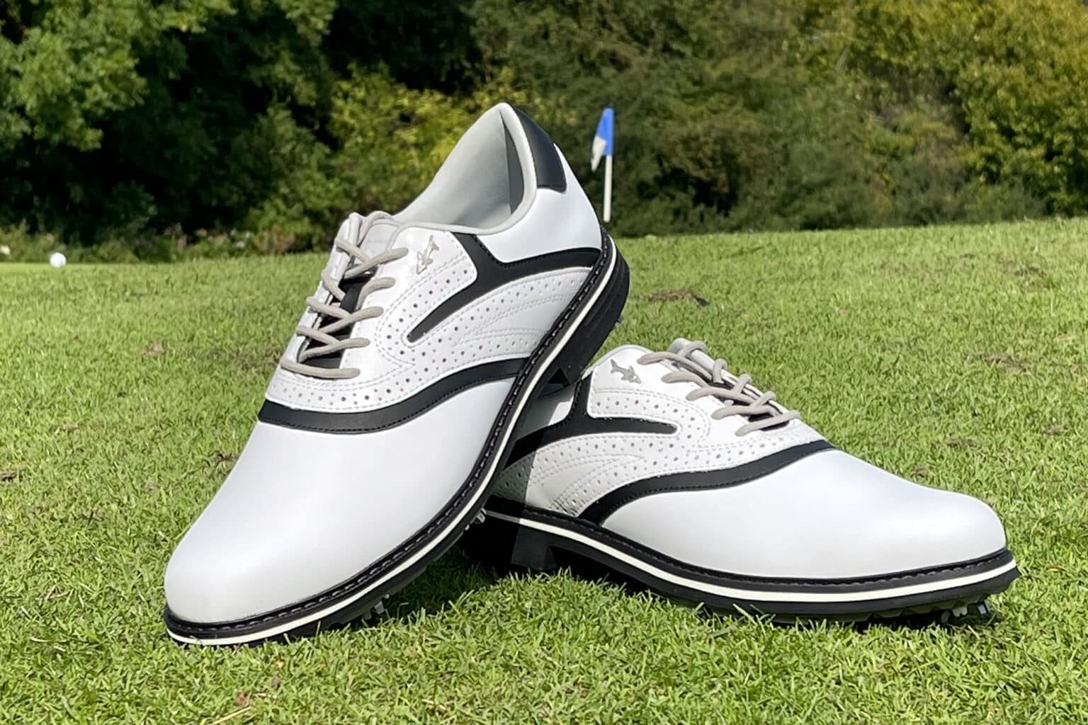 Greg Norman Men’s Isa Tour Waterproof Spiked Golf Shoes review ...