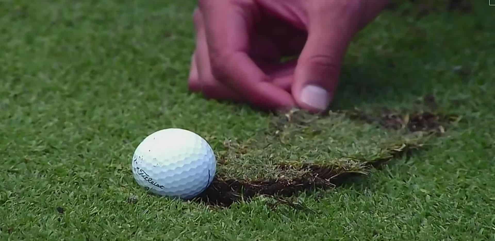 My ball has landed on a golf divot - can I move it? | National Club Golfer