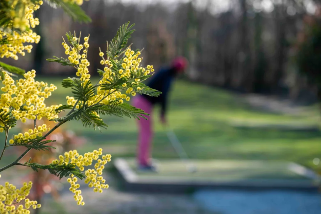 Winter tee mat: Do we HAVE to hit our ball from the mat?