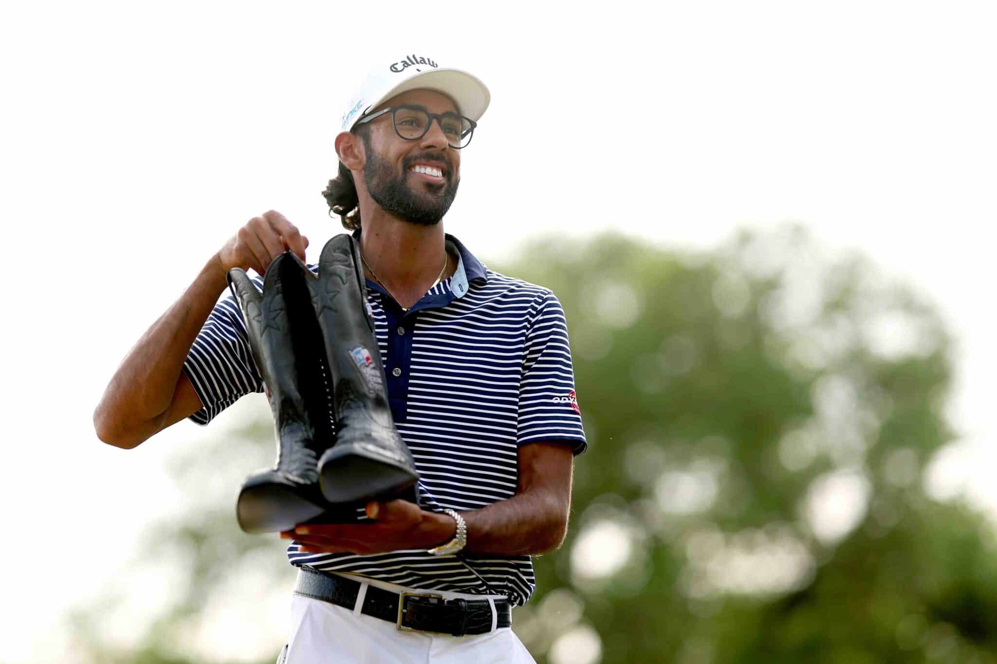 Akshay Bhatia bids to beat bizarre injury ahead of Masters debut ...