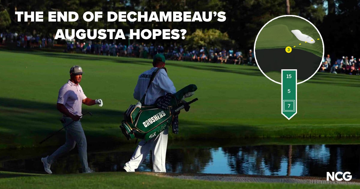 Breaking down the Masters double that hurt Bryson DeChambeau - National ...