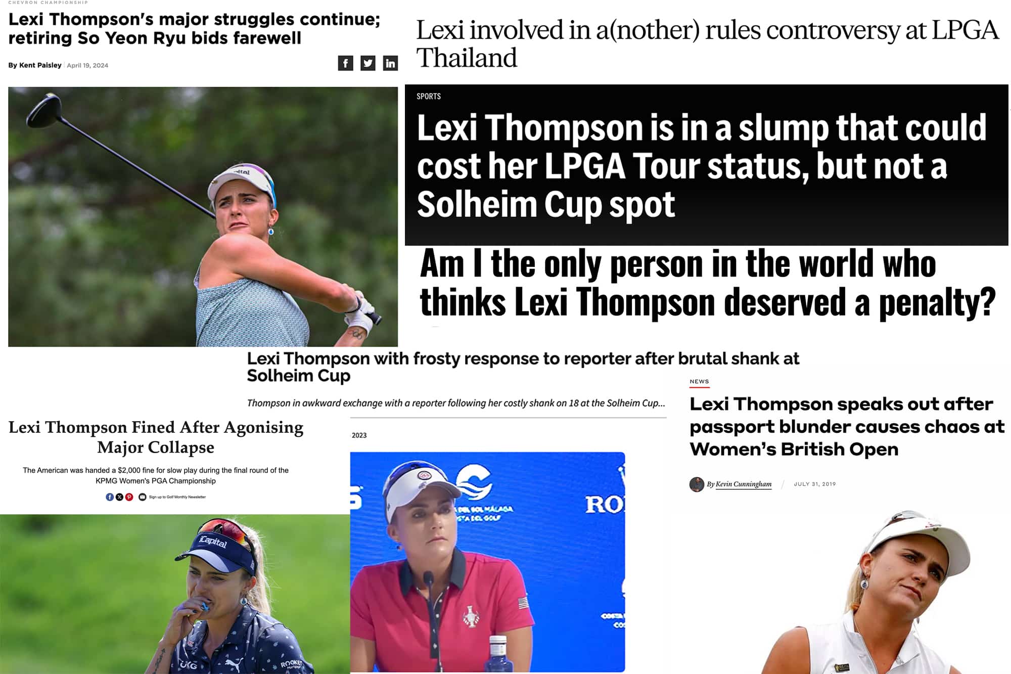 Lexi's Retirement: As an elite amateur, I can relate to how Lexi feels ...