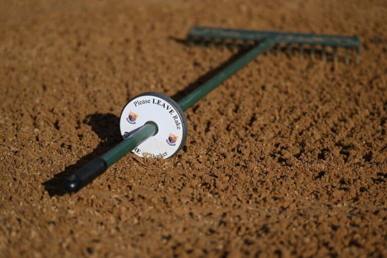 Are you IN or OUT? Where's the best place to leave a bunker rake ...