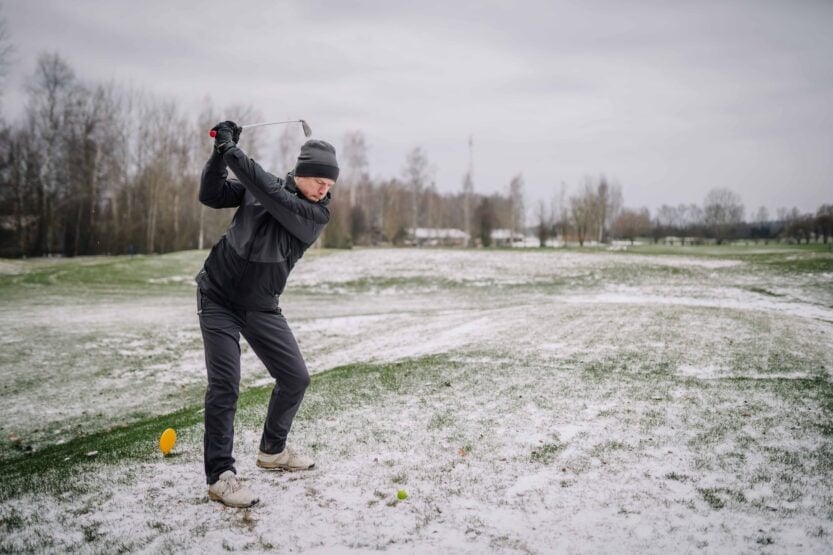 Snow golf rules: Can I move snow and ice around my golf ball ...