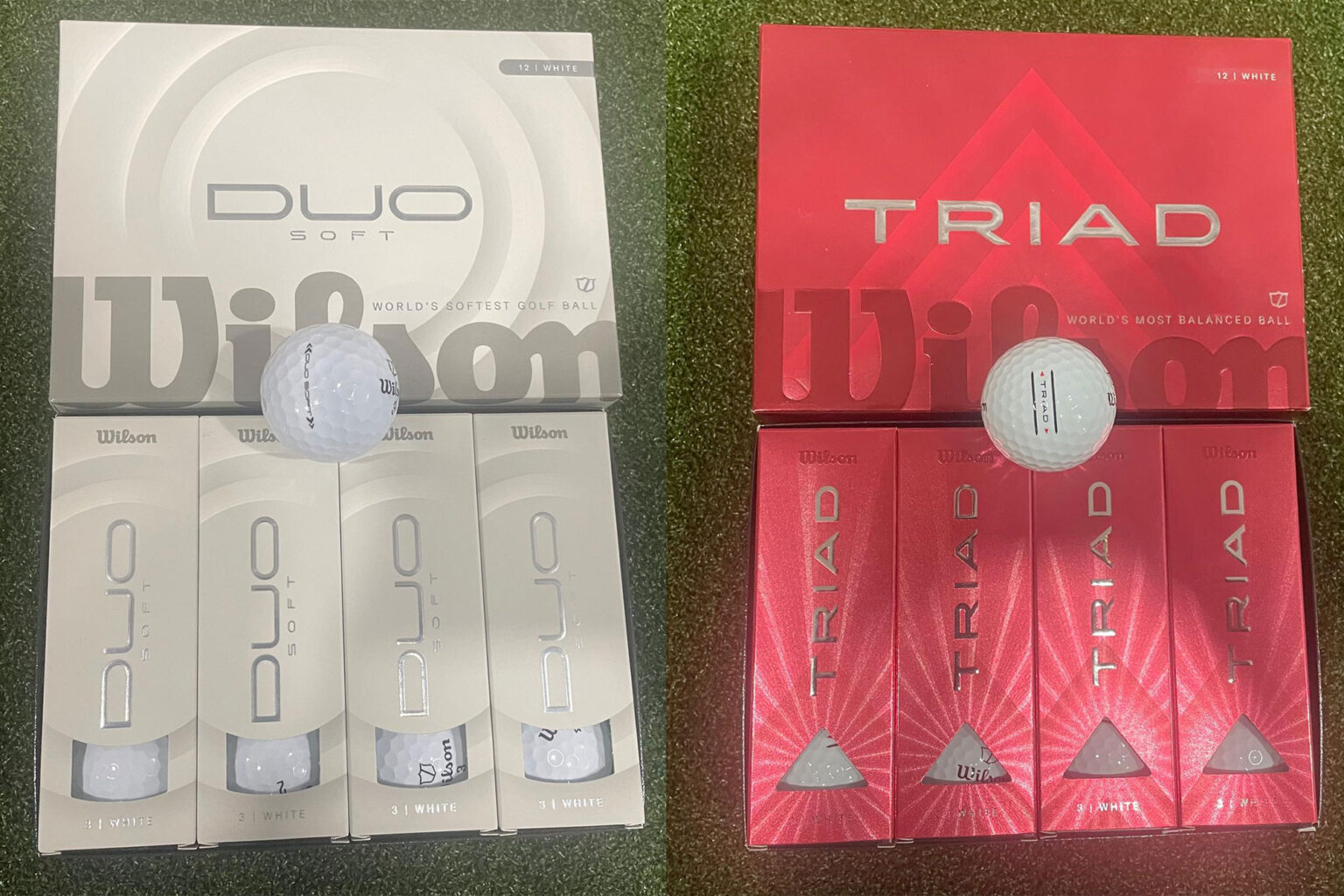 Wilson Triad and DUO Soft golf ball 2025 released: Quality and value ...