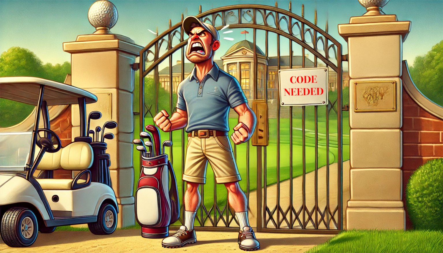 When did our golf clubs decide they needed more security features than ...