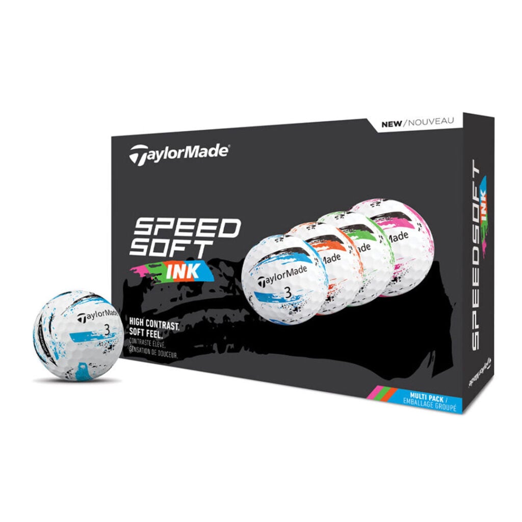 TaylorMade SpeedSoft Ink Golf Ball Review: Best ball for mid to high ...