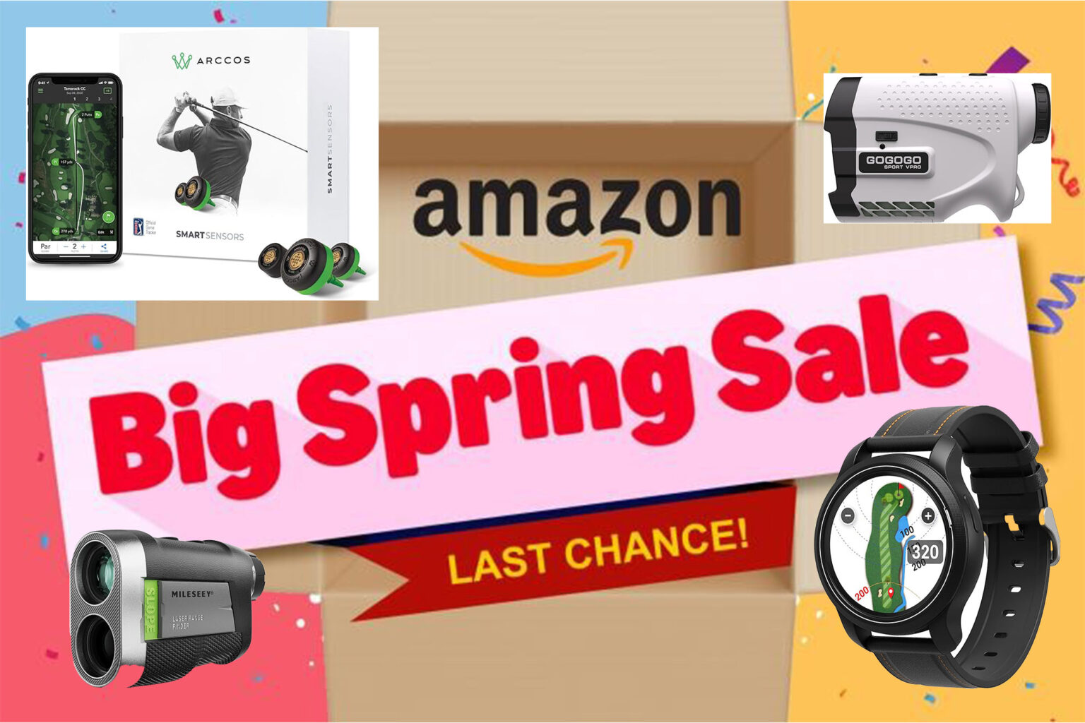 Amazon Big Spring Golf Tech Sale 2025 - grab yourself a bargain on a ...