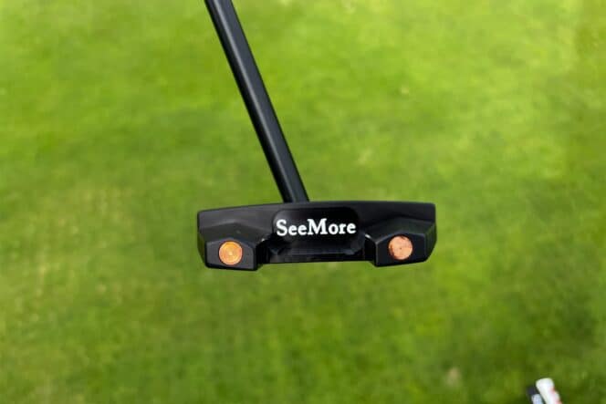 SeeMore Mini Giant HTX Putter Review: Can you see the red dot ...