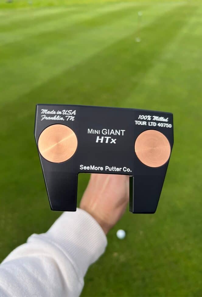 SeeMore Mini Giant HTX Putter Review: Can you see the red dot ...