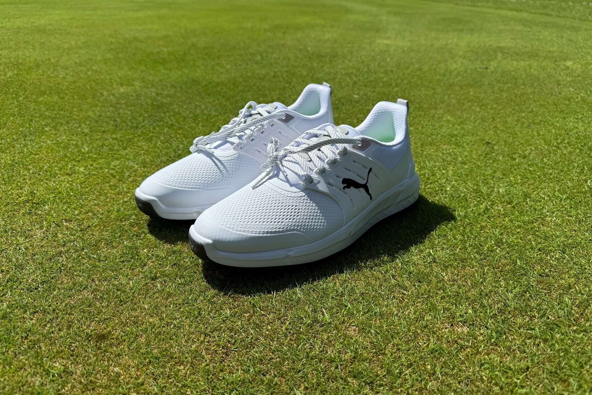 US Open Champion footwear: J.J. Spaun’s Puma Ignite Elevate 2 Tour Golf ...