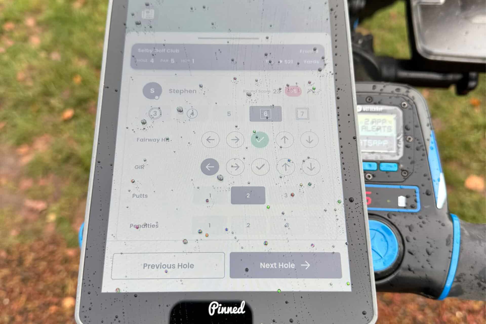 Pinned Caddie Golf GPS Tablet Review: Big Screen and Precise Data ...